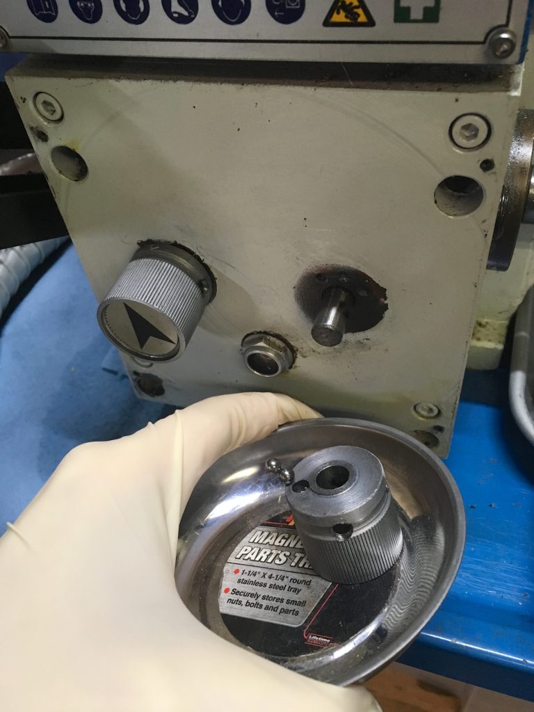 Lathe – Oil Change – Blondihacks